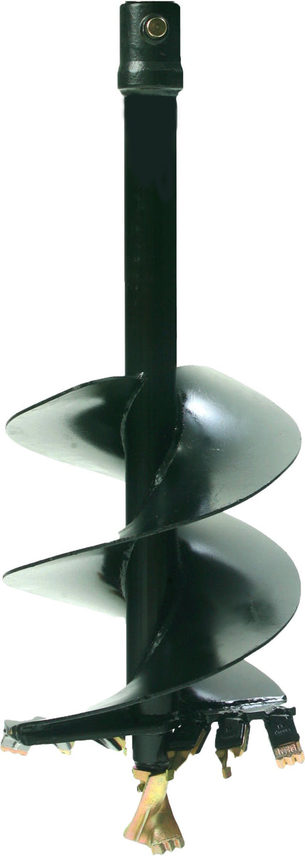 DIGGA AUGER 150mm DIA up to 4.5T - 65mm Round Shaft, EXCAVATOR, SKID S ...