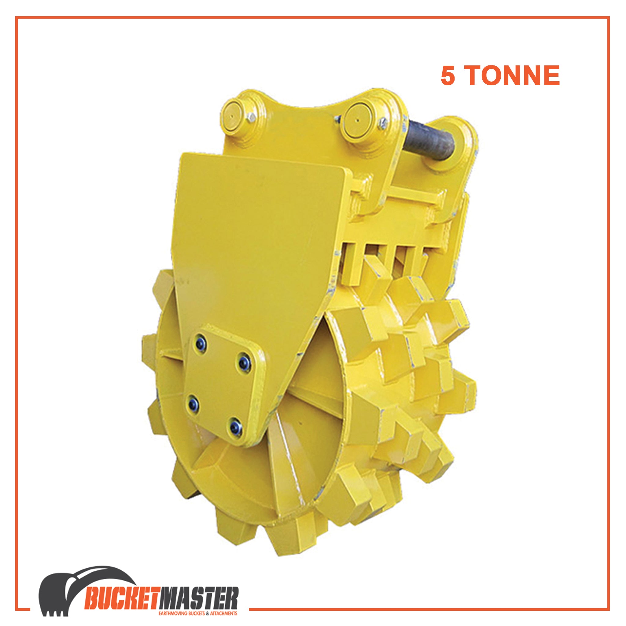 Compaction Wheel For 5 Tonne Excavator - Skid Steer, Truck or Bobcat ...